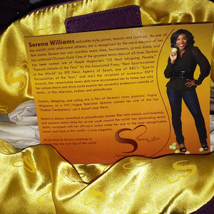 Serena Williams | Bags | Serena Williams Signature Purple Tote Bag ...